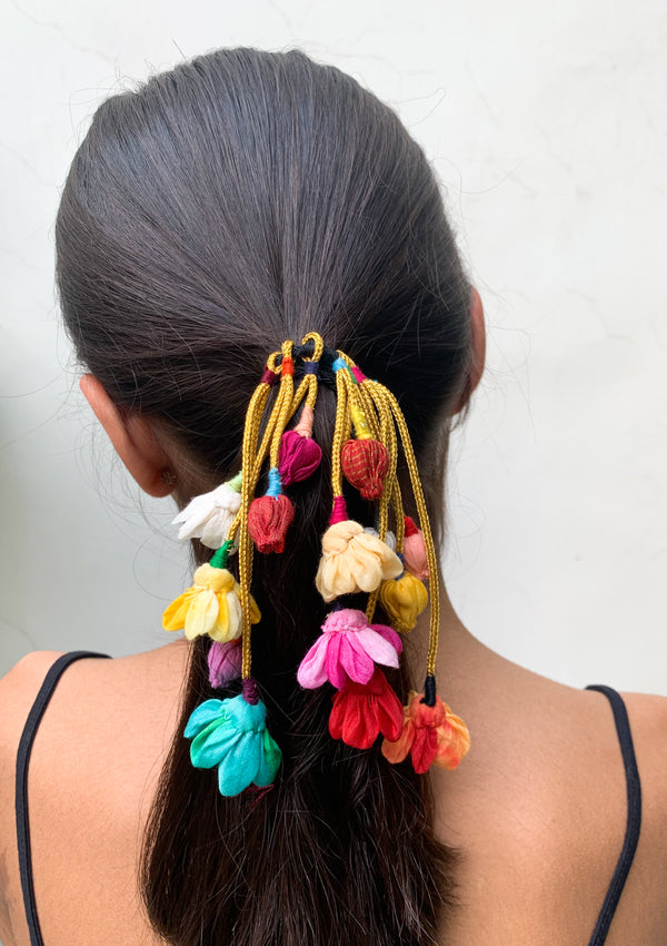 Beautiful Chaos Floral Rubber Band