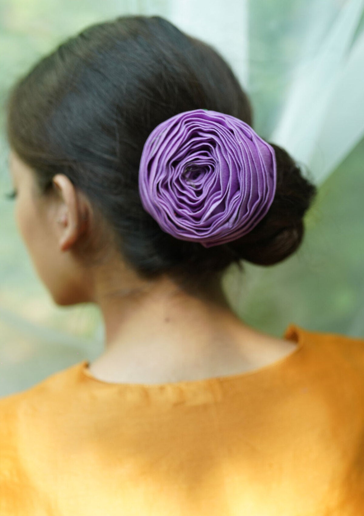 Naomi Handmade Textile Rose Accessory