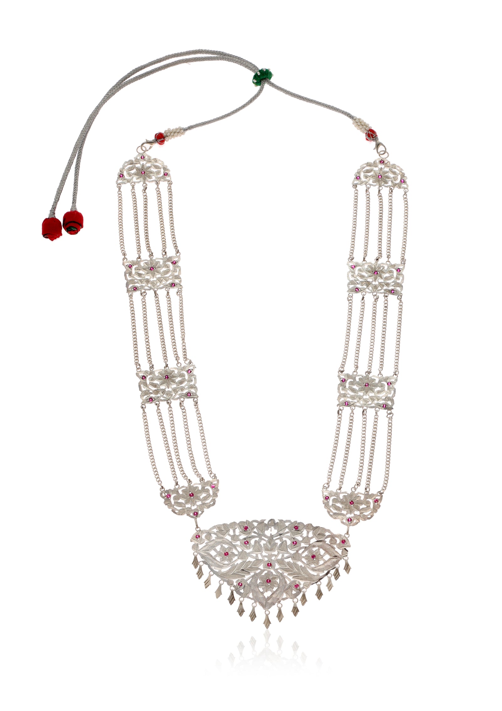 Rani Haar Handmade Silver Necklace